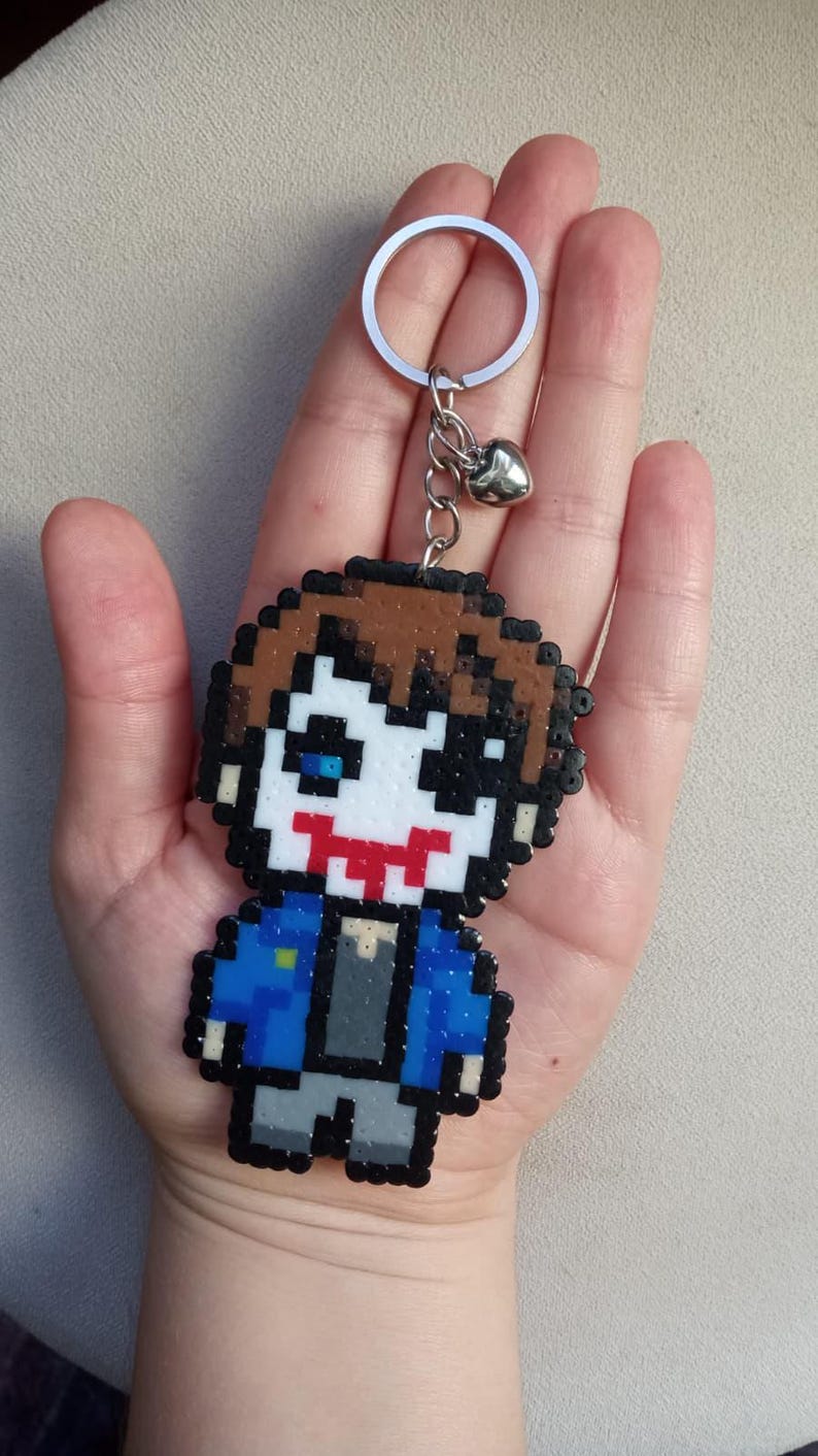 Creepypasta Perler Beads Keychains / Jeff the Killer - Eyeless Jack ...