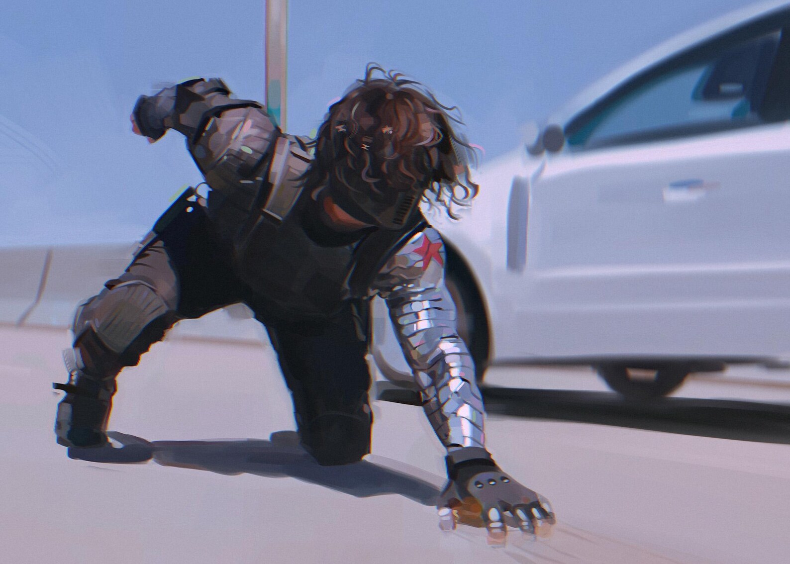 Winter Soldier Art Print - Etsy
