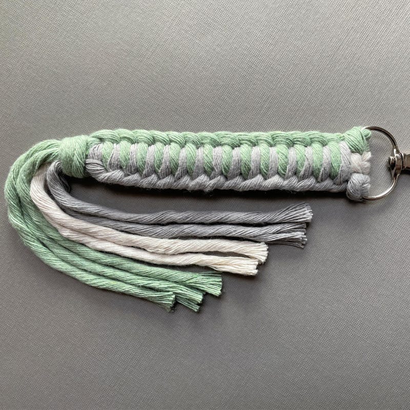 Macrame Keychain Pattern - Etsy
