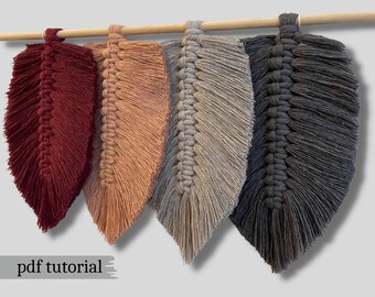 Macrame Feather Tutorial - Etsy