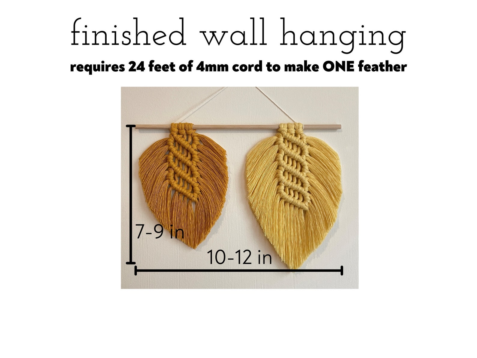 PDF PATTERN Easy Macrame Leaf Tutorial Beginner Macrame - Etsy UK