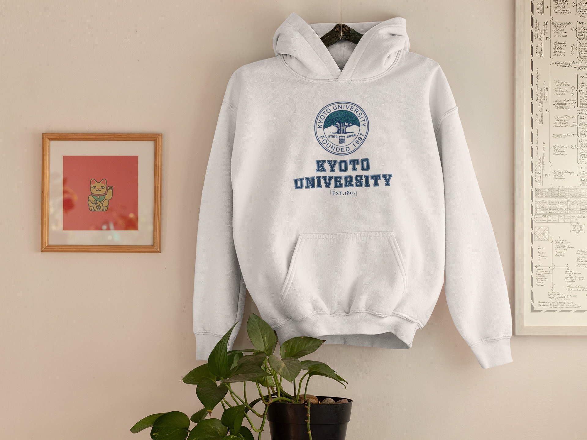 Kyoto University Unisex Hoodie - Kyoto, Japan College Sweatshirt - Etsy