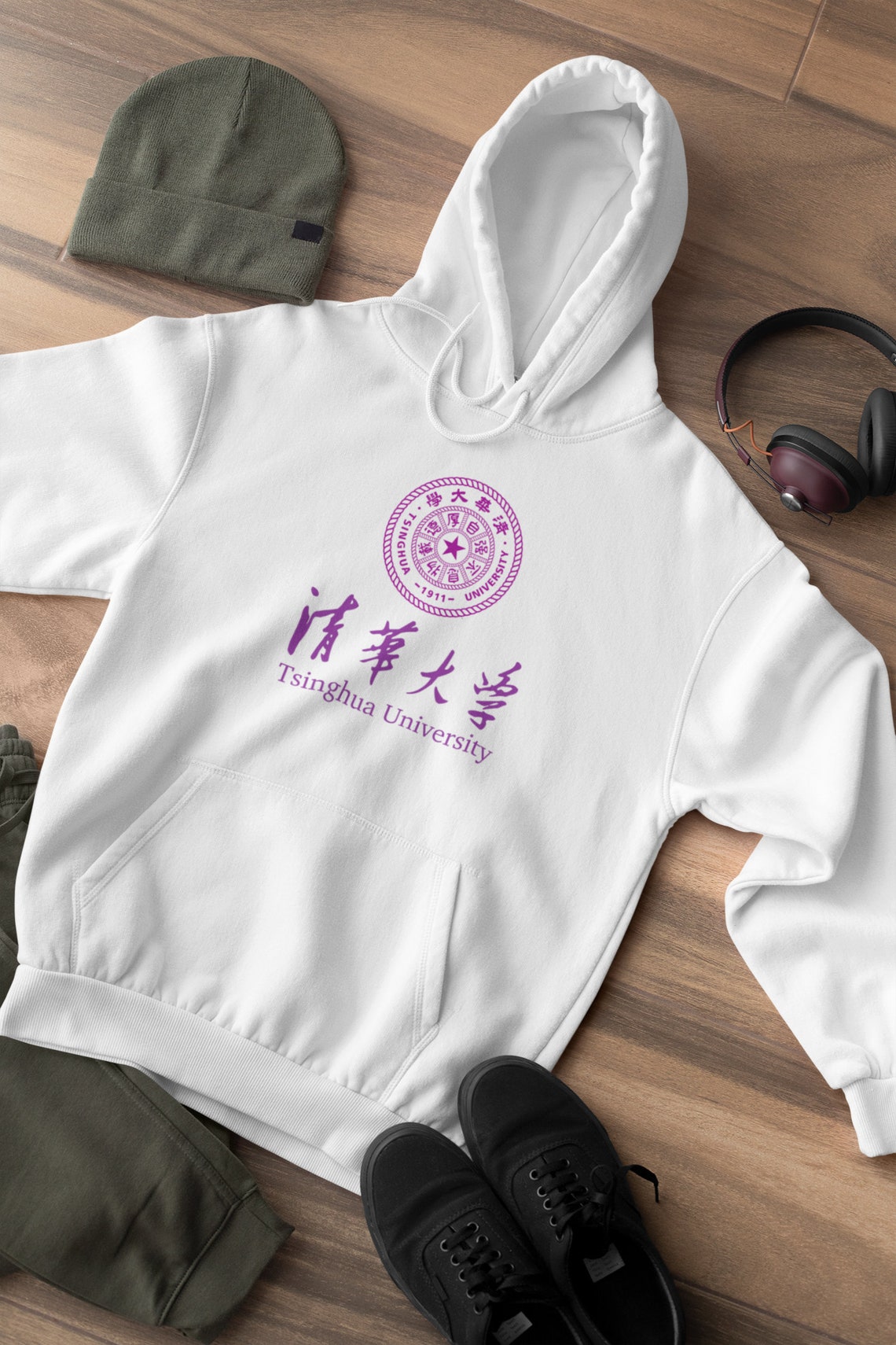 Tsinghua Unisex Hoodie Tsinghua Peking College Sweatshirt - Etsy.de