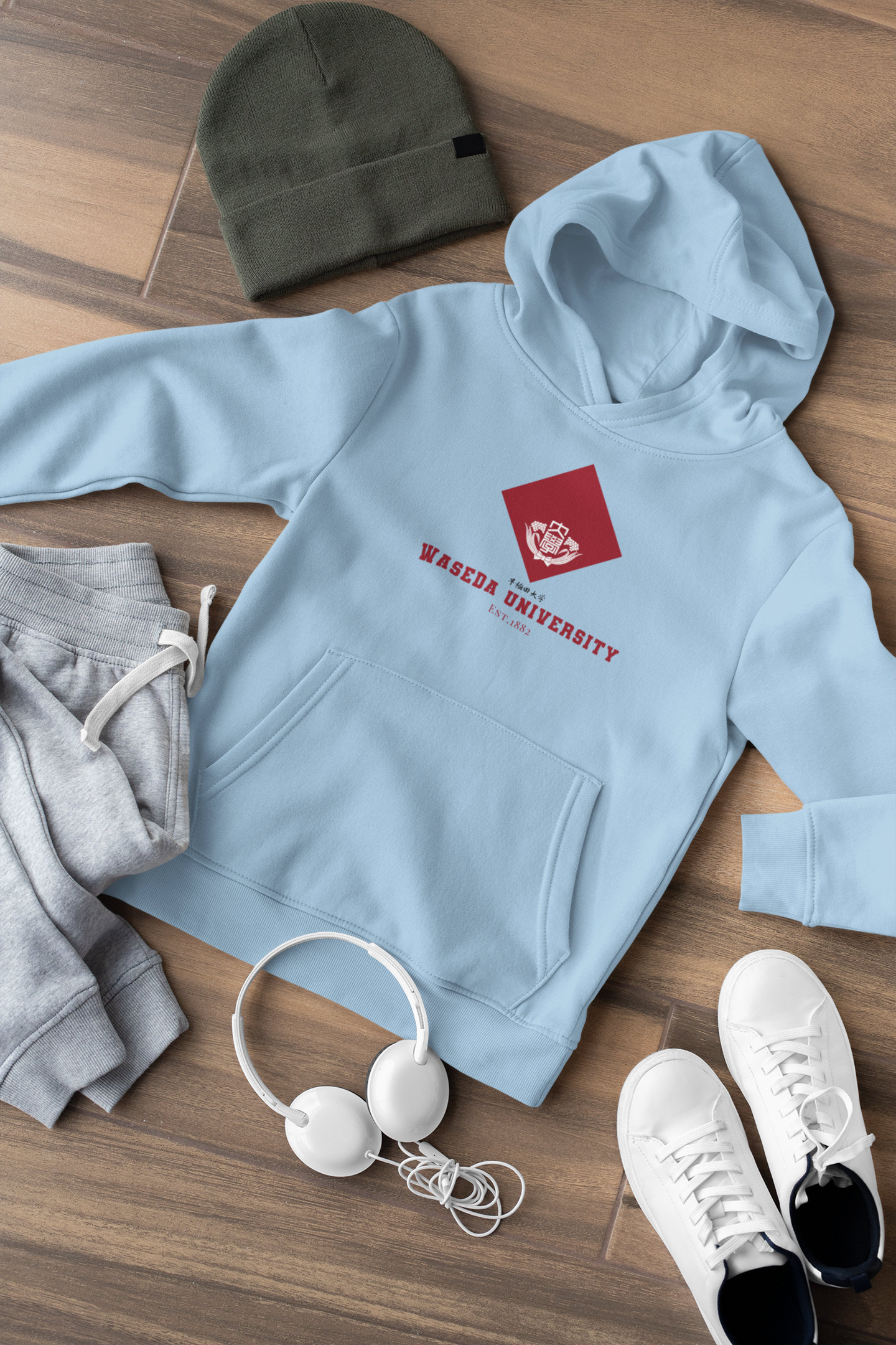 Waseda University Unisex Hoodie - Tokyo, Japan College Sweatshirt - Etsy