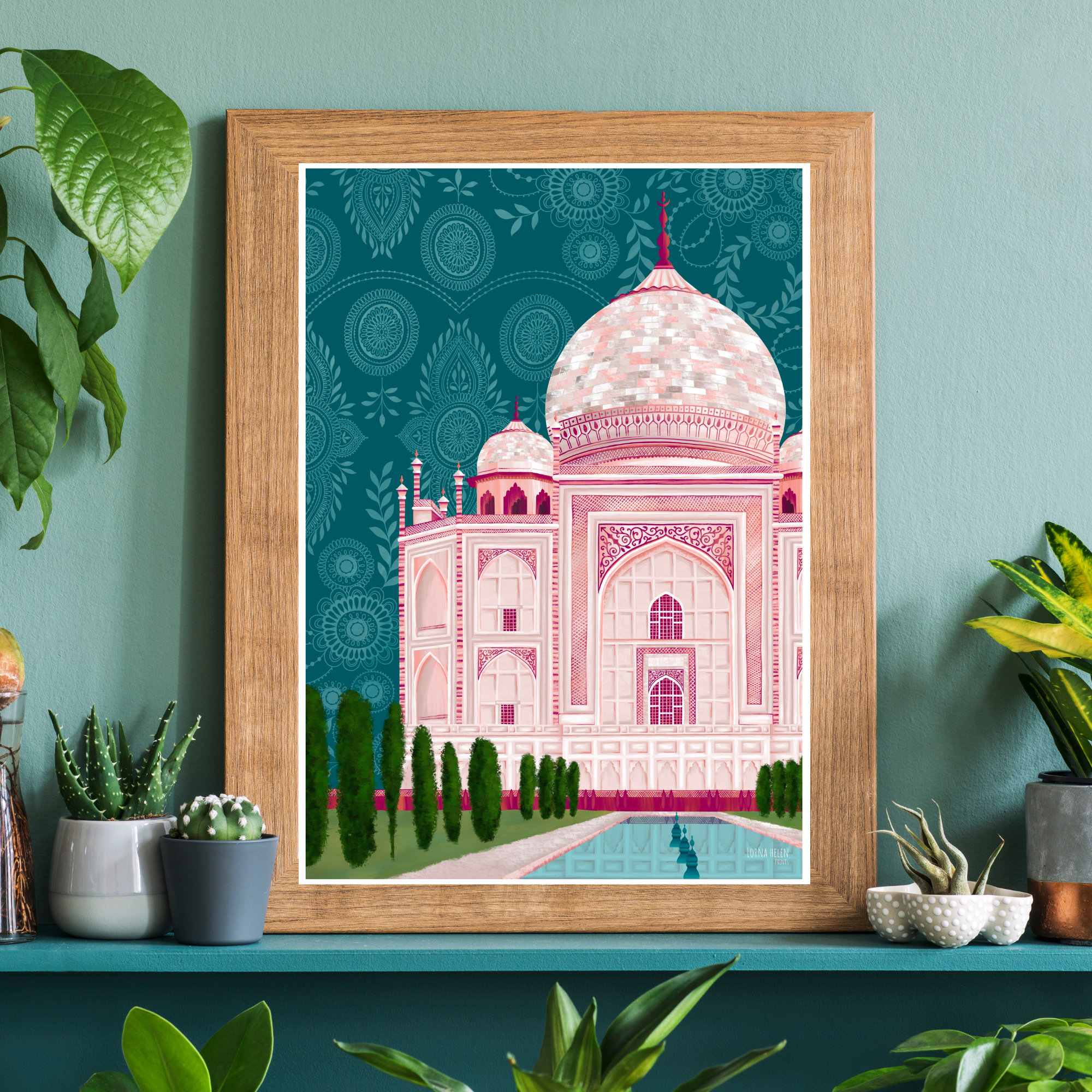Taj Mahal Taj Mahal Print Taj Mahal Wall Art Taj Mahal - Etsy UK