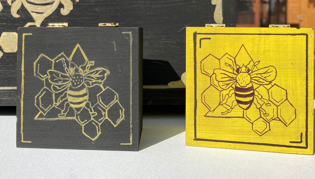 Bee Storage Box - Etsy UK