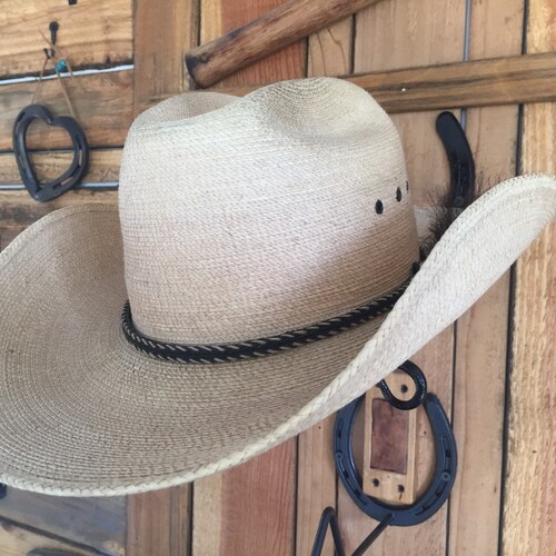 3 Hat Wall Mounted Cowboy Hat Rack - Etsy