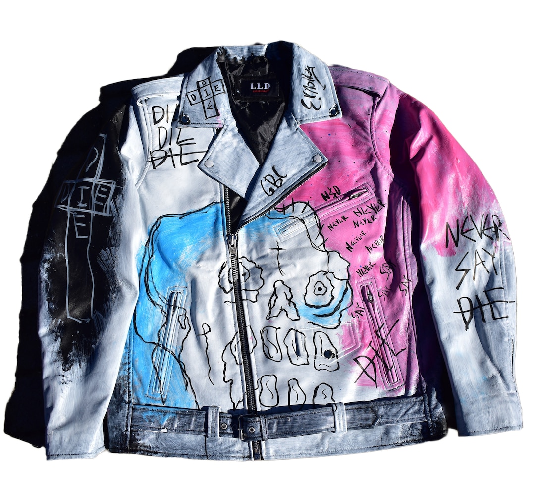 Lil Peep Never Say Die Jacket - Etsy