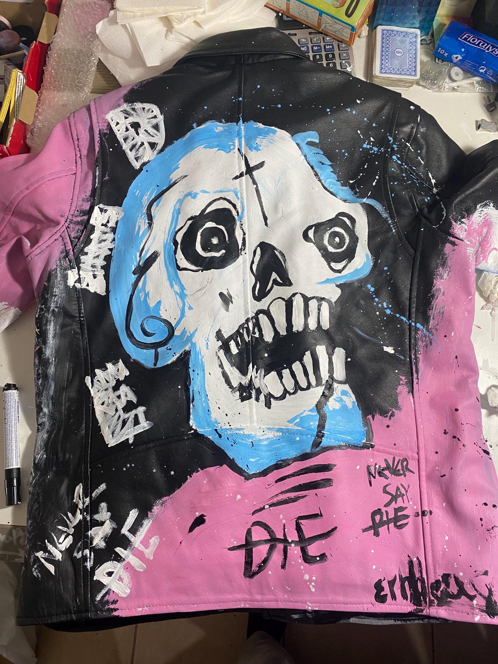 Lil Peep Never Say Die Jacket - Etsy