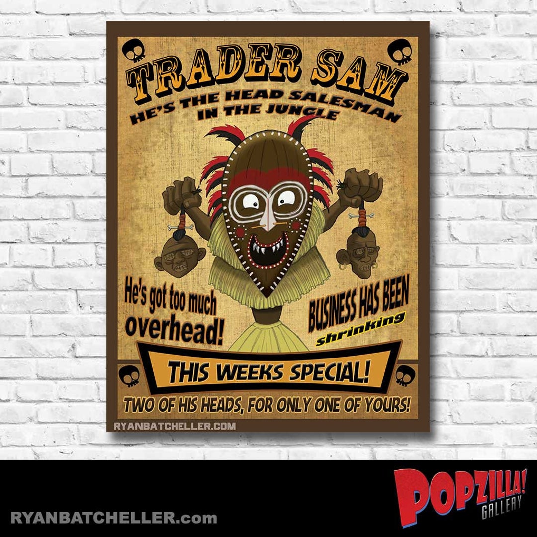 Art Print: Trader Sam (8x10) - Etsy