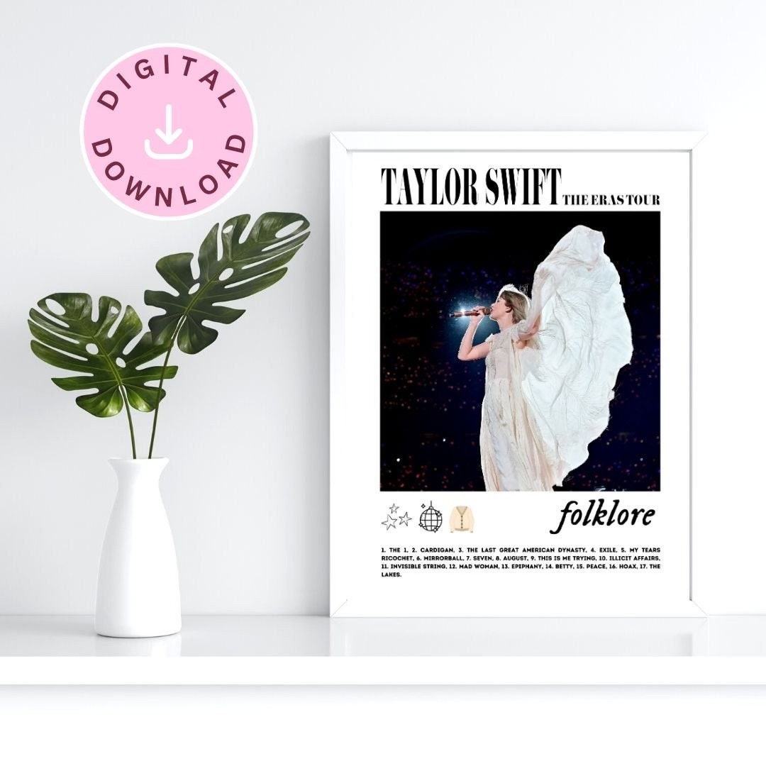 Taylor Swift the Eras Tour Album Digital Prints Album Prints - Etsy