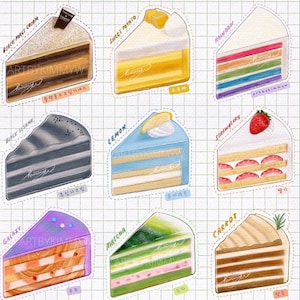 Procreate Cake Brushes • Dessert Drawing • Food Illustration • Original ...