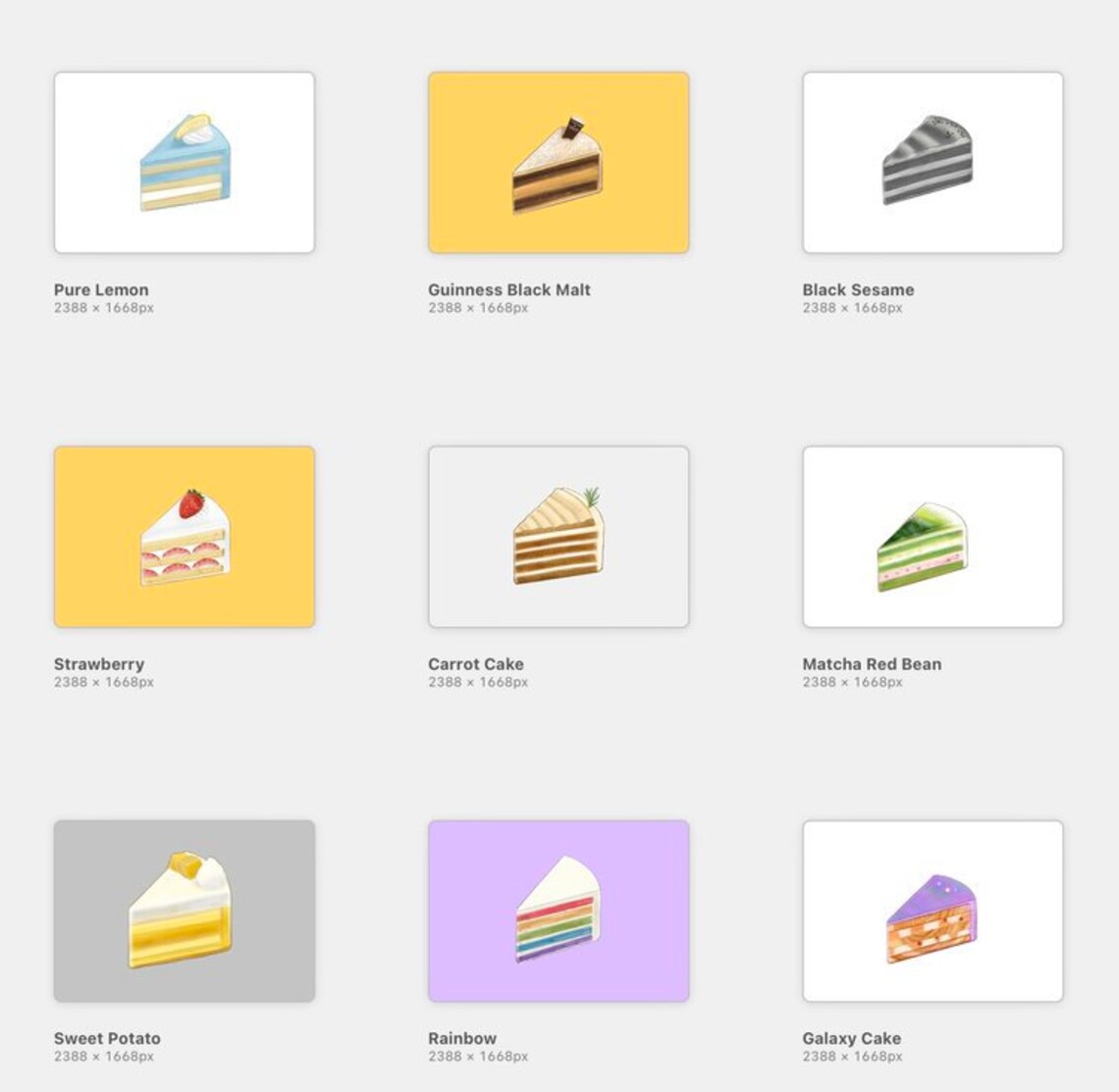 Procreate Cake Brushes Dessert Drawing Food Illustration - Etsy