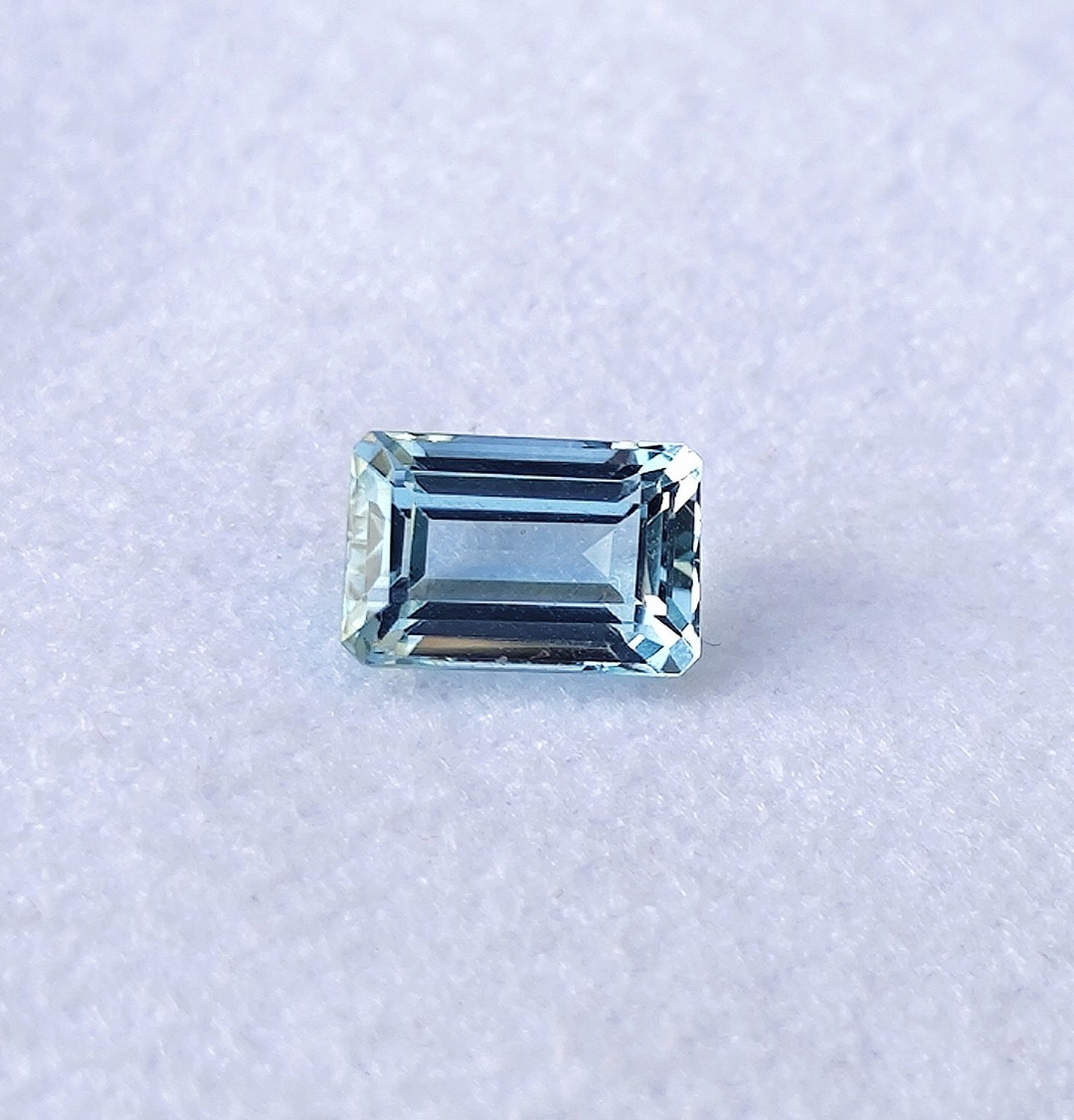 Aquamarine Emerald Cut Rectangle Octagon Loose Cut Stone for Jewelry 1 ...