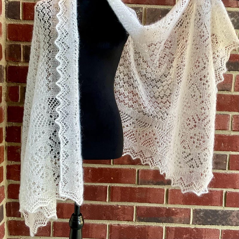 Lace Shawl - Etsy