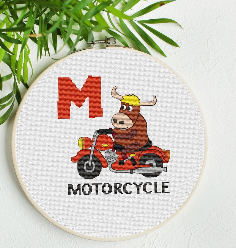 KLMNO combined Cross Stitch Pattern Set of 5 Patterns - Etsy