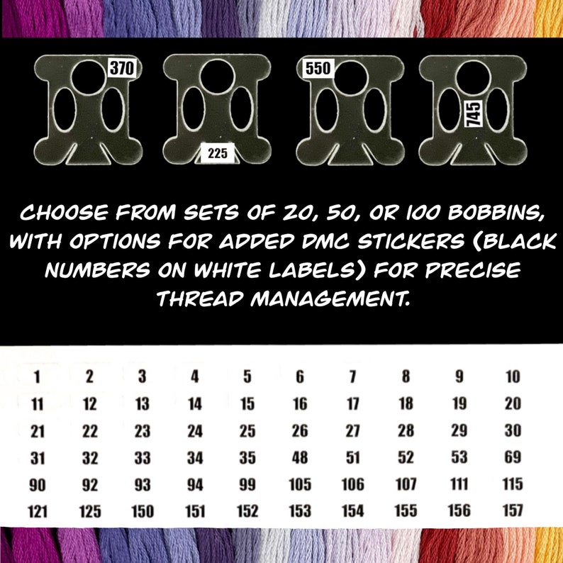 Deluxe Acrylic Bobbins-transparent Acrylic Bobbin,floss Drops/chips ...