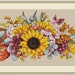Colors of Autumn Cross Stitch Pattern, Best Colorful Autumn Bouquet ...