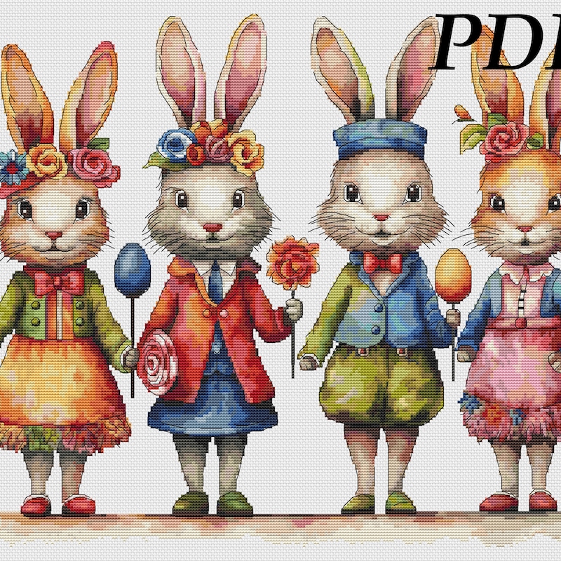 Easter Xstitch Patterns - Etsy UK