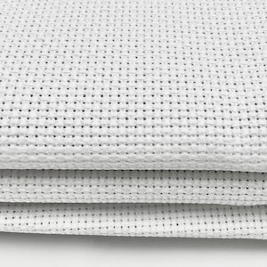 Premium 16 Count Aida Cloth Elevate Your Stitching With Multiple Sizes ...