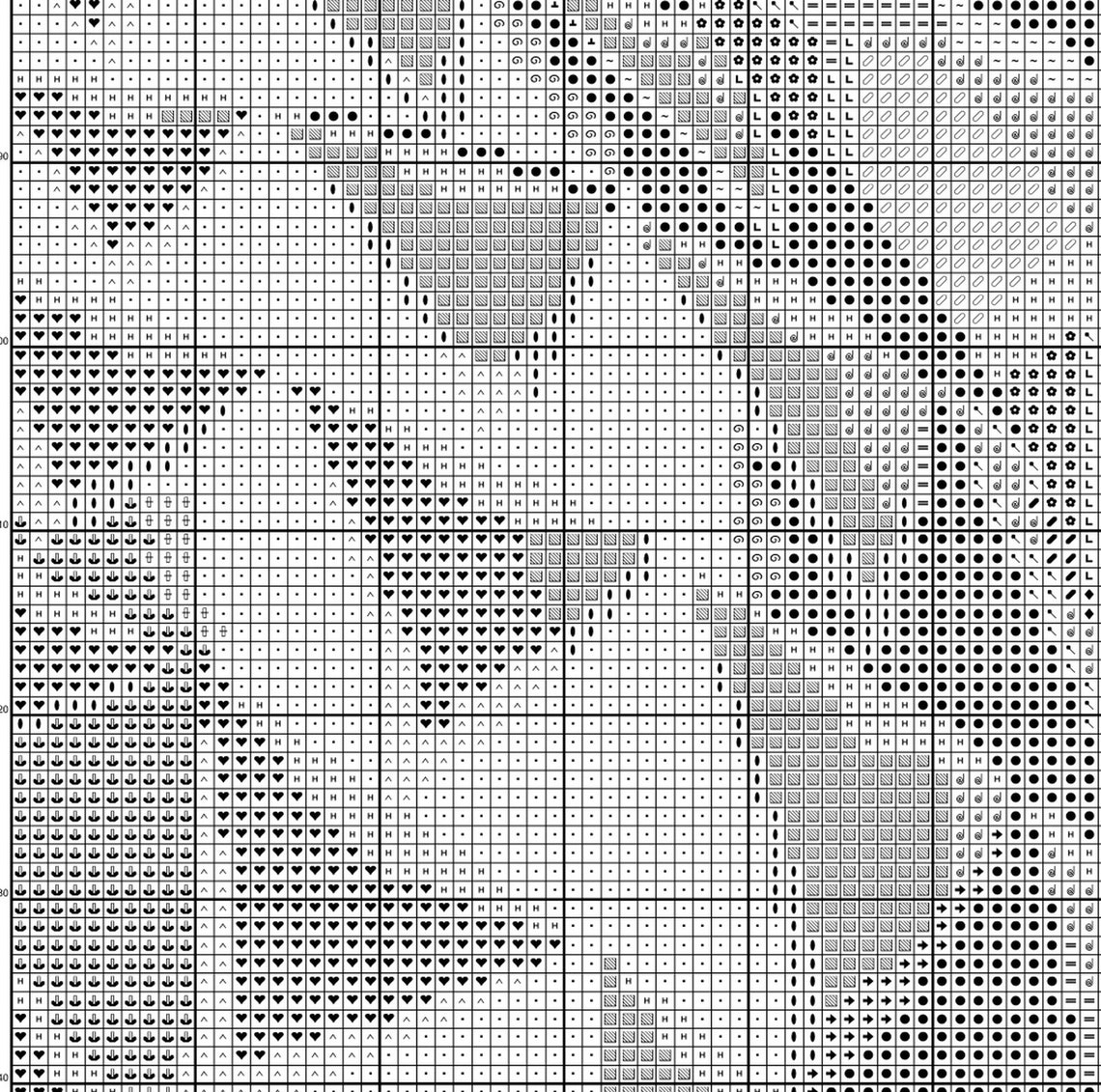 Optical Illusion Cross Stitch Pattern, Rotating Sphere Illusion Xstitch ...