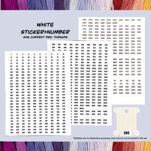 Ultimate DMC Floss Labels Collection. DMC Cotton Floss Waterproof ...