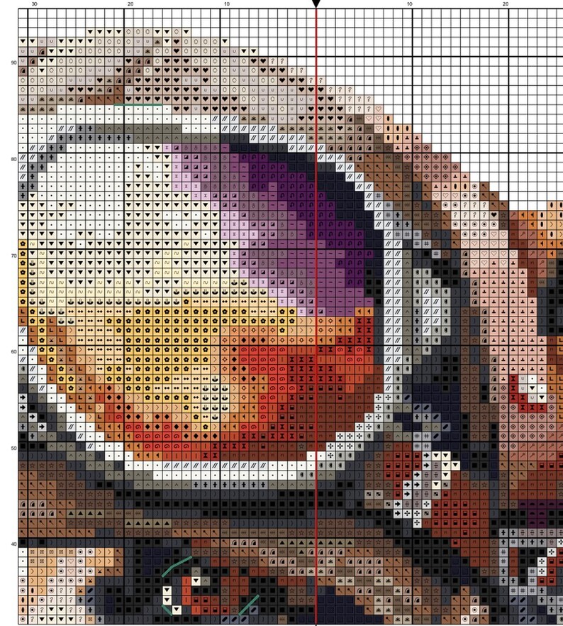 Dog Aviator Cross Stitch Design Pattern-embark on a Creative Adventure ...