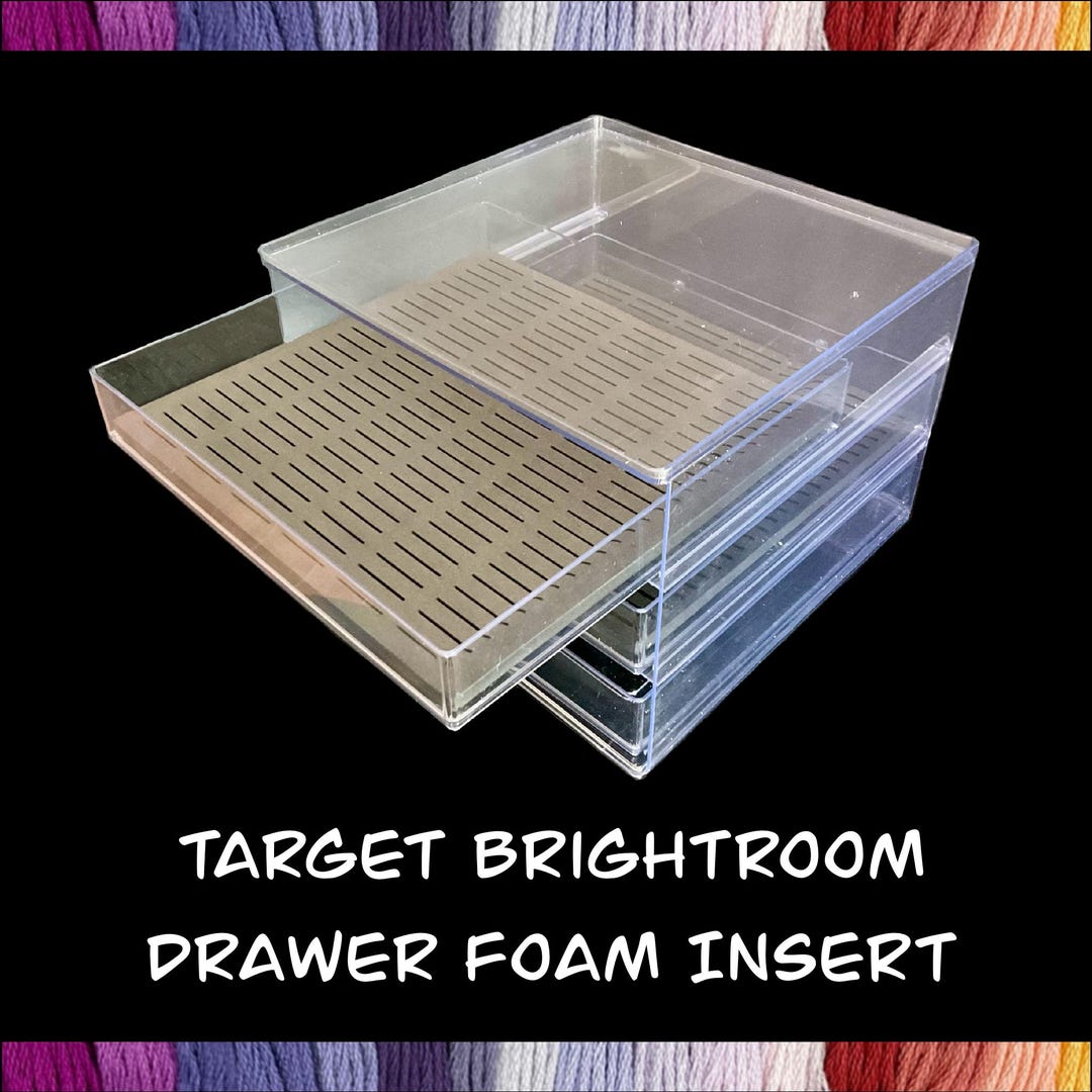 Target Brightroom Drawer Foam Insert Cross Stitch Bobbin Organizer 150 ...