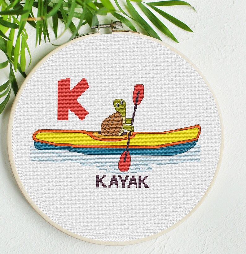 KLMNO combined Cross Stitch Pattern Set of 5 Patterns - Etsy