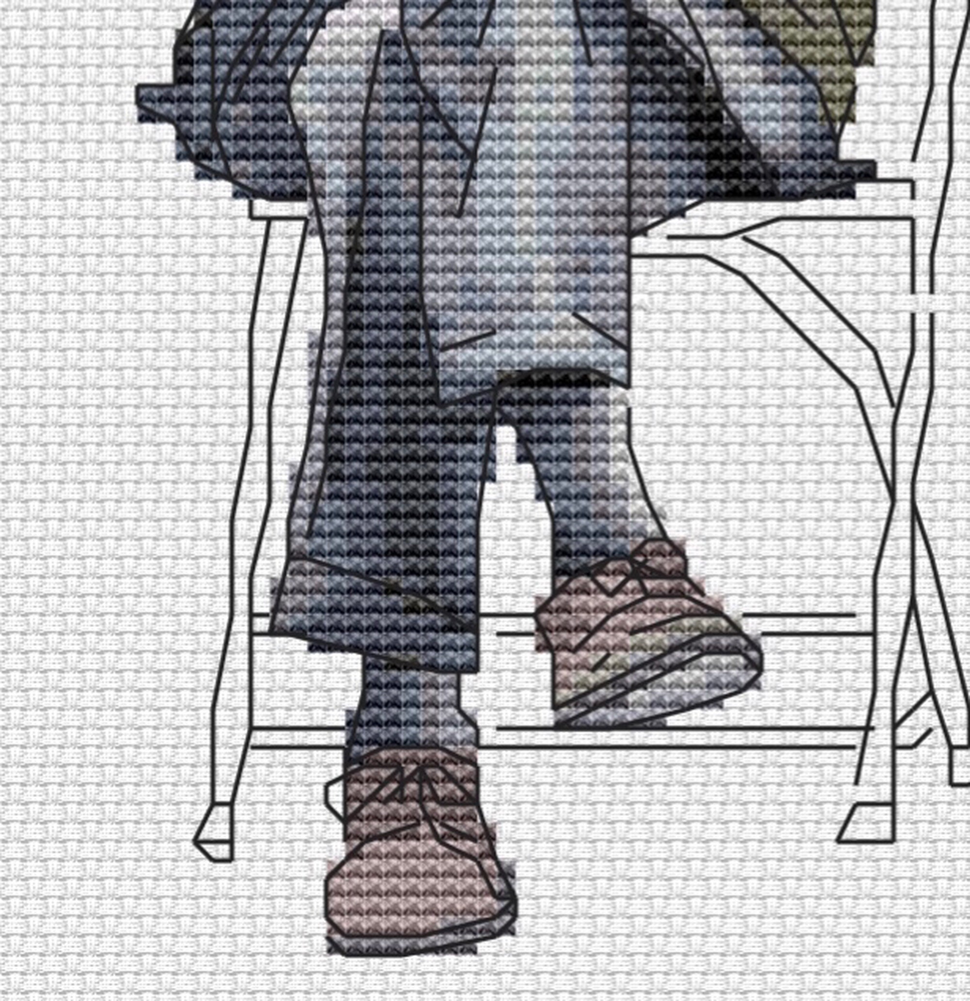 Best Bernie Sanders Mittens Meme Cross Stitch Pattern Sanders | Etsy