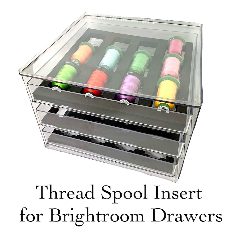 Target Brightroom Thread Spool Organizer Insert – Machine Embroidery ...