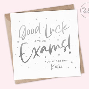 Good Luck in Your Exams Card, You Got This, Best of Luck Card ...