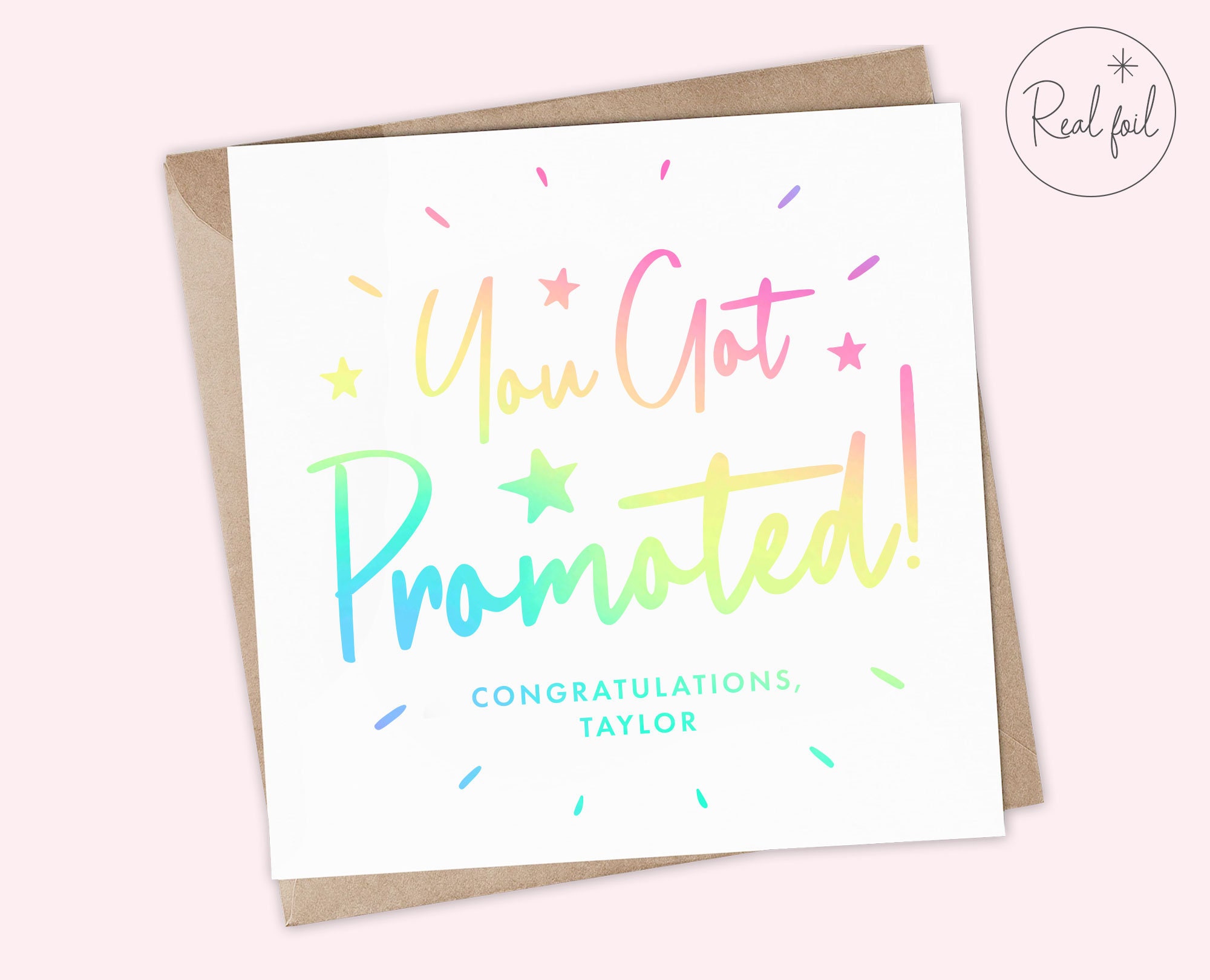 Personalised You Got Promoted Card Promotion Card New Job - Etsy Personalised You Got Promoted Card Promotion Card New Job - Etsy