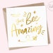 You'll Bee Amazing Bee Good Luck Card Good Luck - Etsy