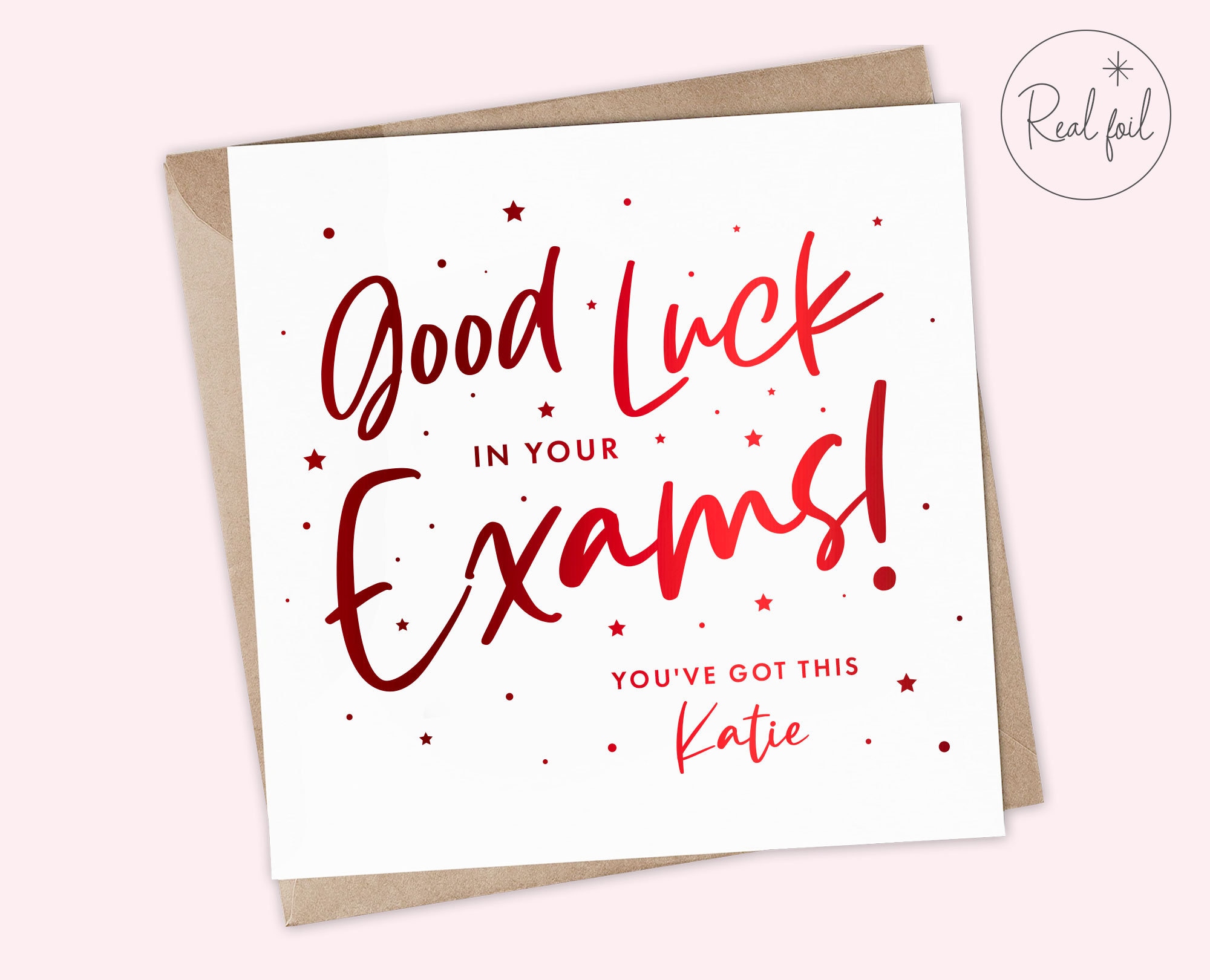 Good Luck in Your Exams Card You Got This Best of Luck Card - Etsy UK