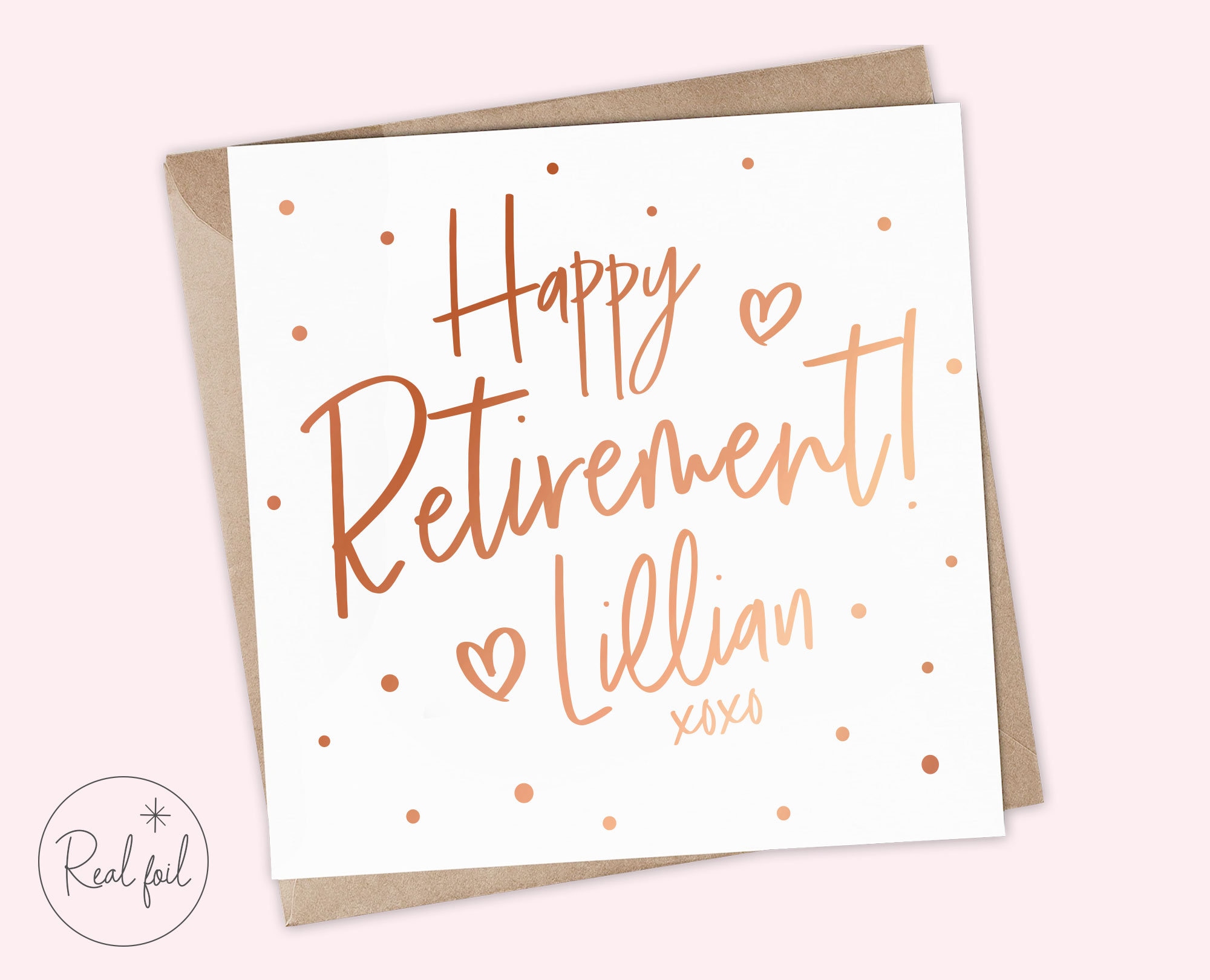 Personalised Retirement Card Happy Retirement Card Retiring | Etsy