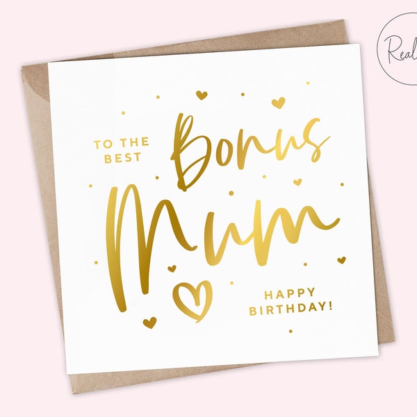 Happy Birthday Bonus Daughter Card - Etsy
