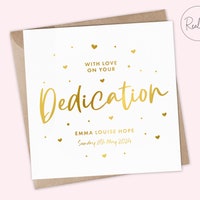 Dedication - Etsy