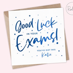 Good Luck in Your Exams Card, You Got This, Best of Luck Card ...