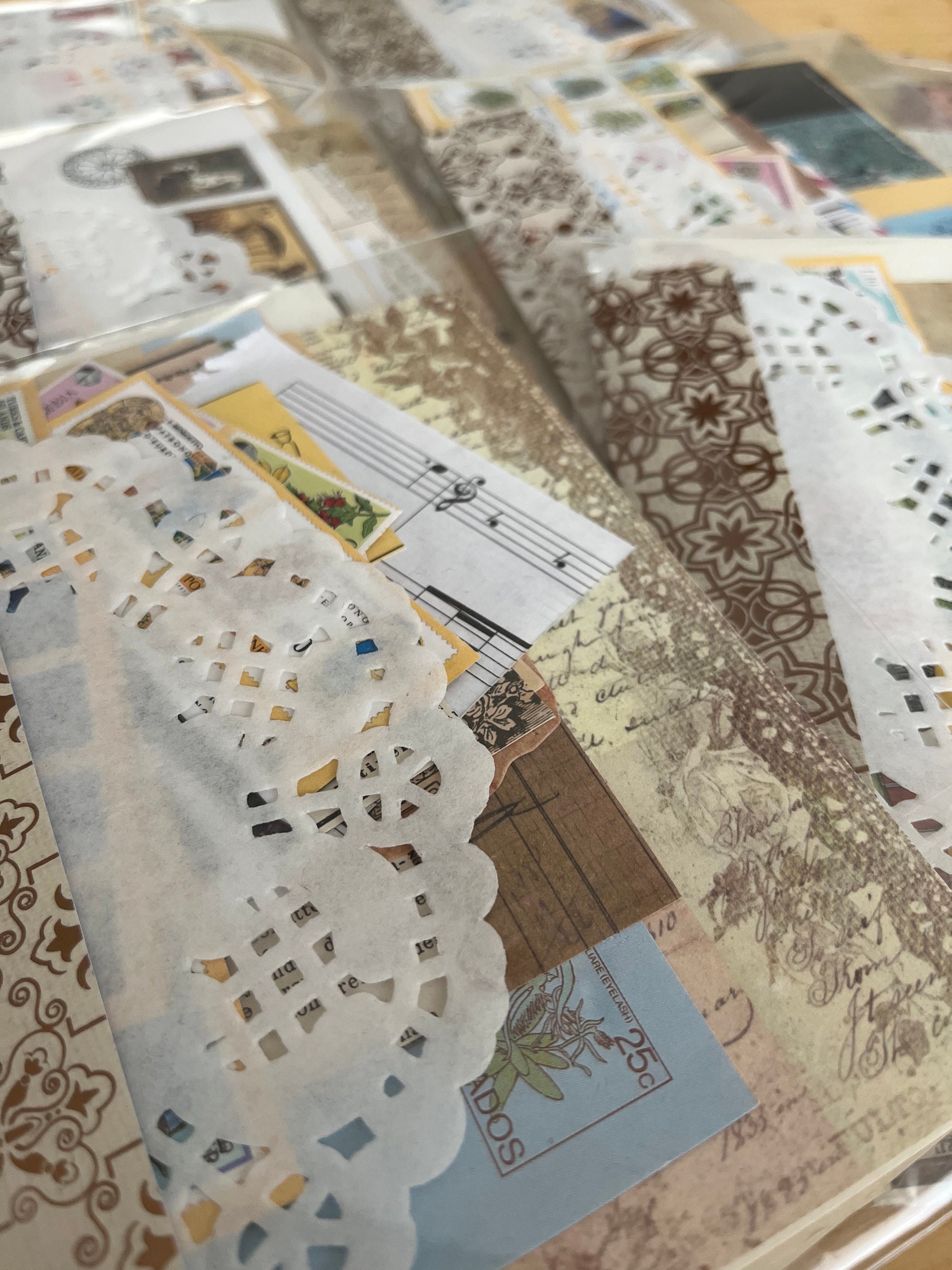 Junk Journal Kit. Stamp Journal Kit . Junk Journaling Kit - Etsy