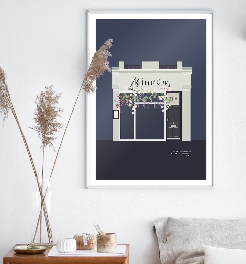 Minnow Clapham Common Cafe Illustration South London. 21 the Pavement ...