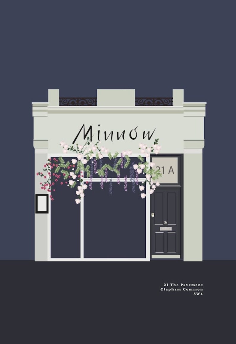 Minnow Clapham Common Cafe Illustration South London. 21 the Pavement ...