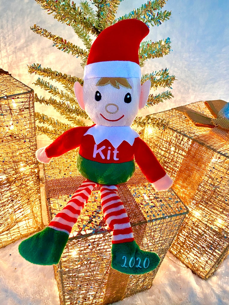 Personalized Christmas Elves Holiday Elf Personalized with | Etsy