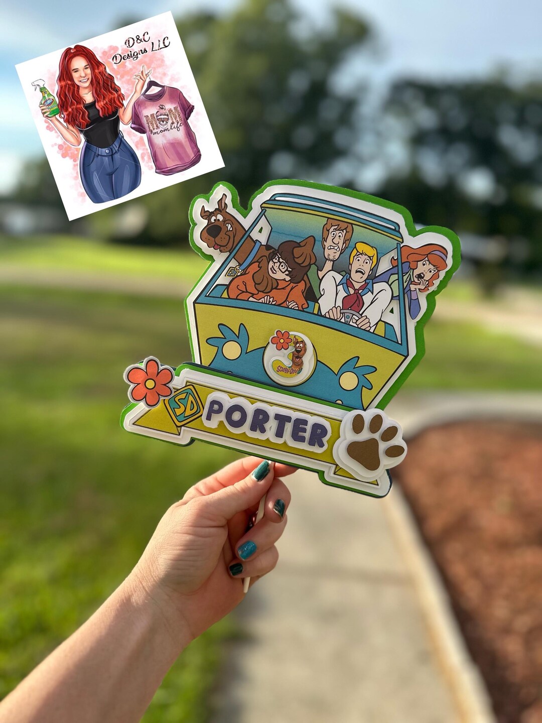 Scooby Doo Cake Topper - Etsy