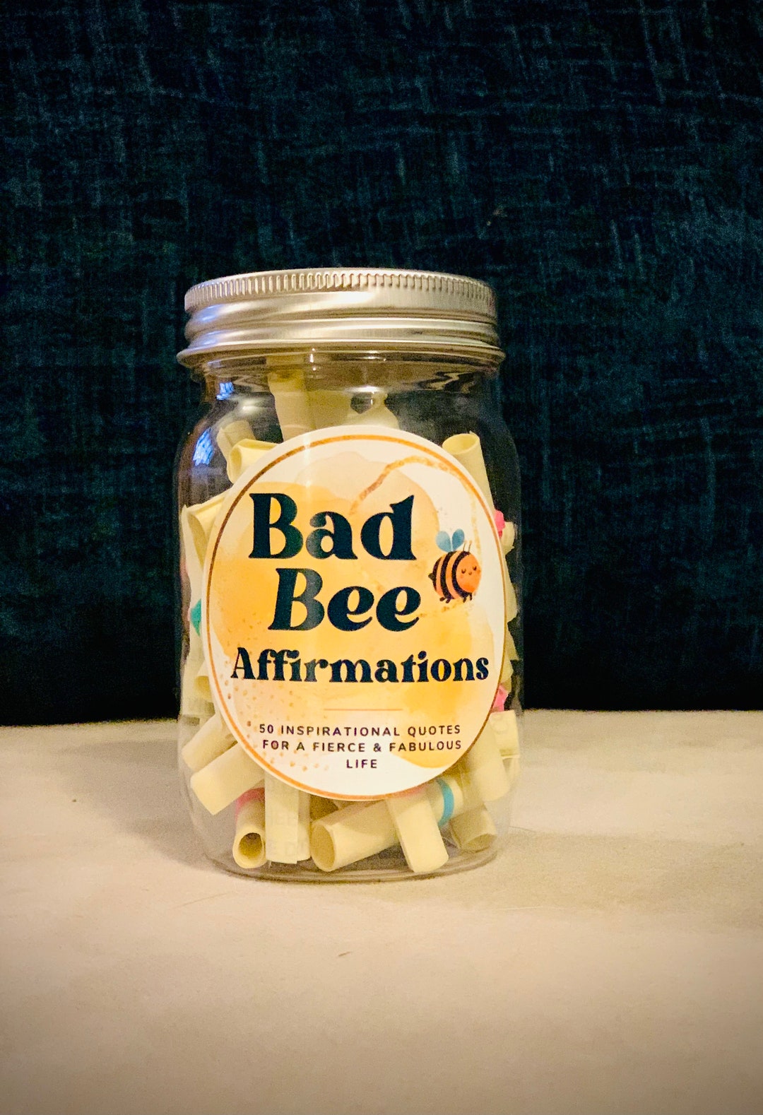 Motivational Jar With Affirmation Cards and Positive Quotes to Inspire ...