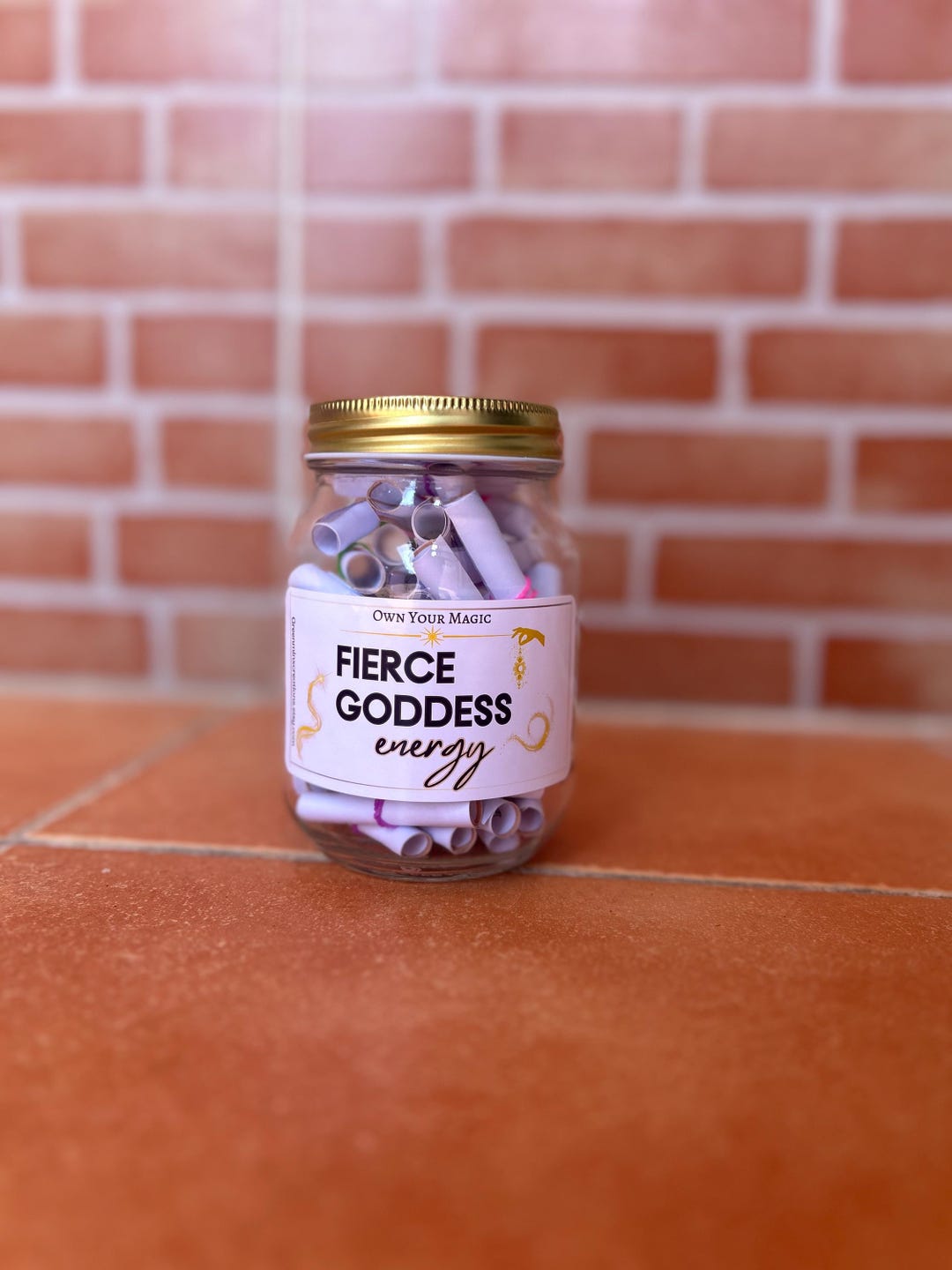 Goddess Affirmation Jar, 50 Positive Affirmations, Self-love Gift - Etsy