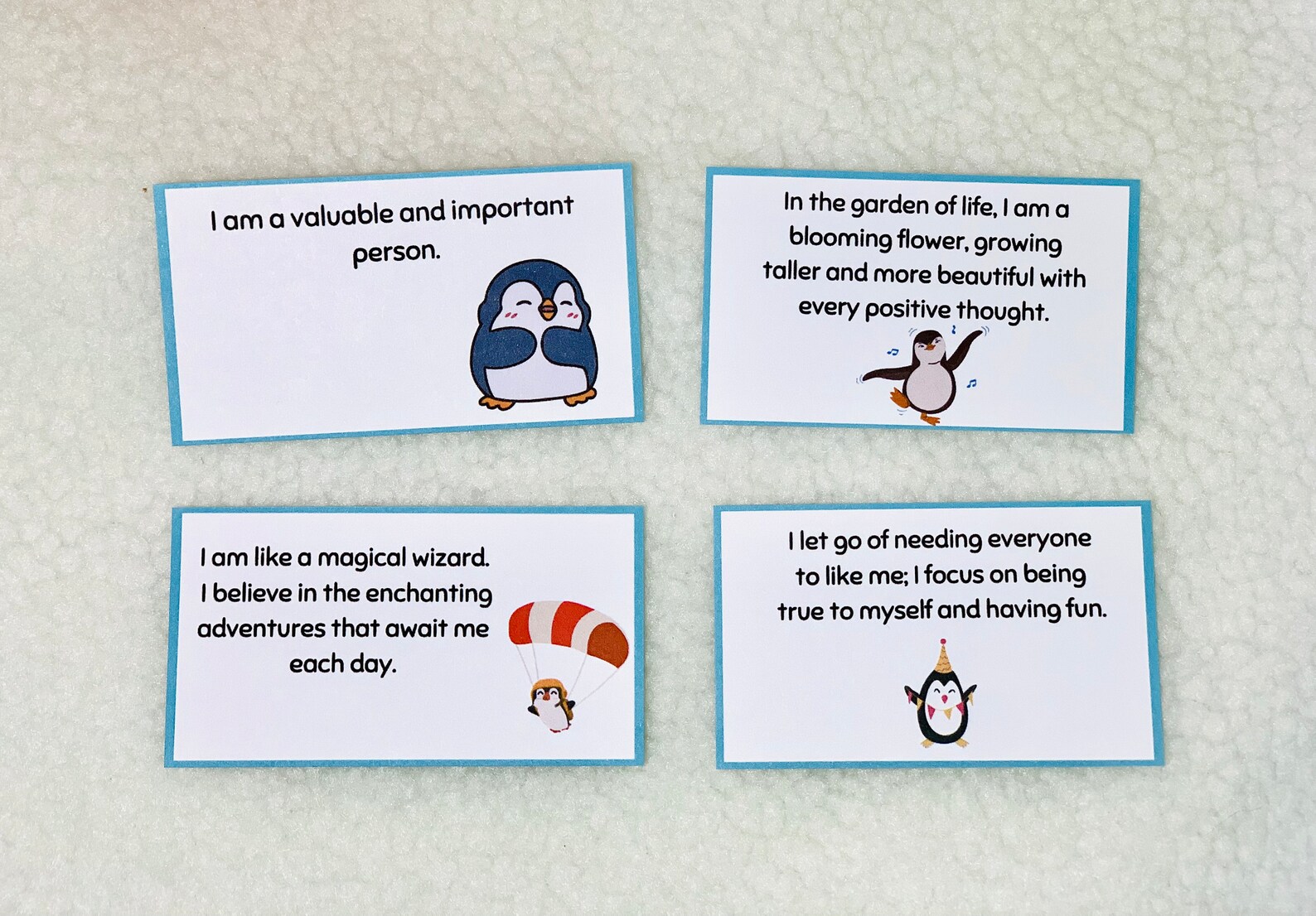 Penguin Affirmation Jar - 50 Uplifting Messages, Cute Kids Gift - Etsy