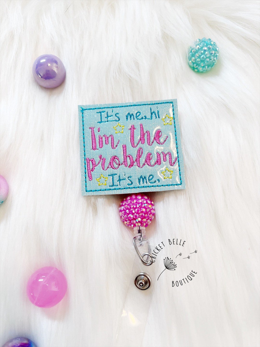 Its Me/badge Reel/nurse Badge/teacher/mental Health/retractable Badge ...