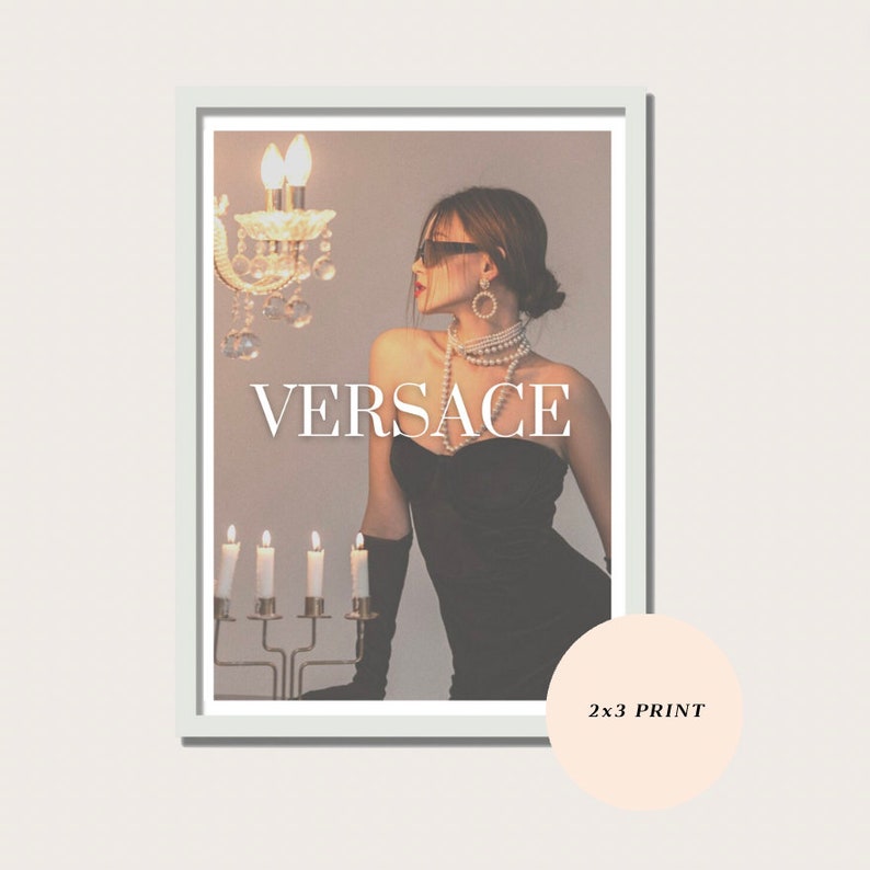 Luxury Fashion Designer Poster, Minimalistic Hypebeast Wall Art ...