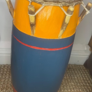 AGBADZA DRUM Medium (benin Republic) - Etsy